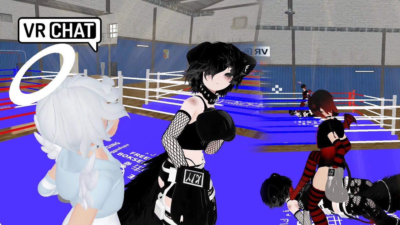A Brawl of Foul Fighters⚡ VRchat BOXING - YouTube