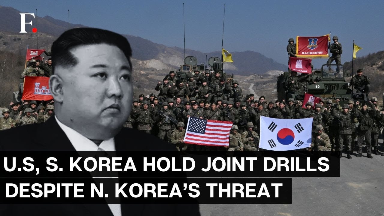 LIVE: US, South Korea Push Forward with Joint Military Drills Defying North Korea's Threat - YouTube