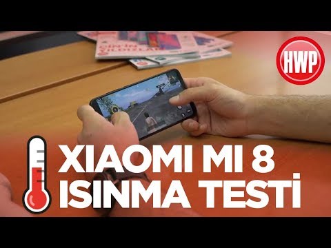 Xiaomi Mi 8 ısınma testi (PUBG ve 4K video)