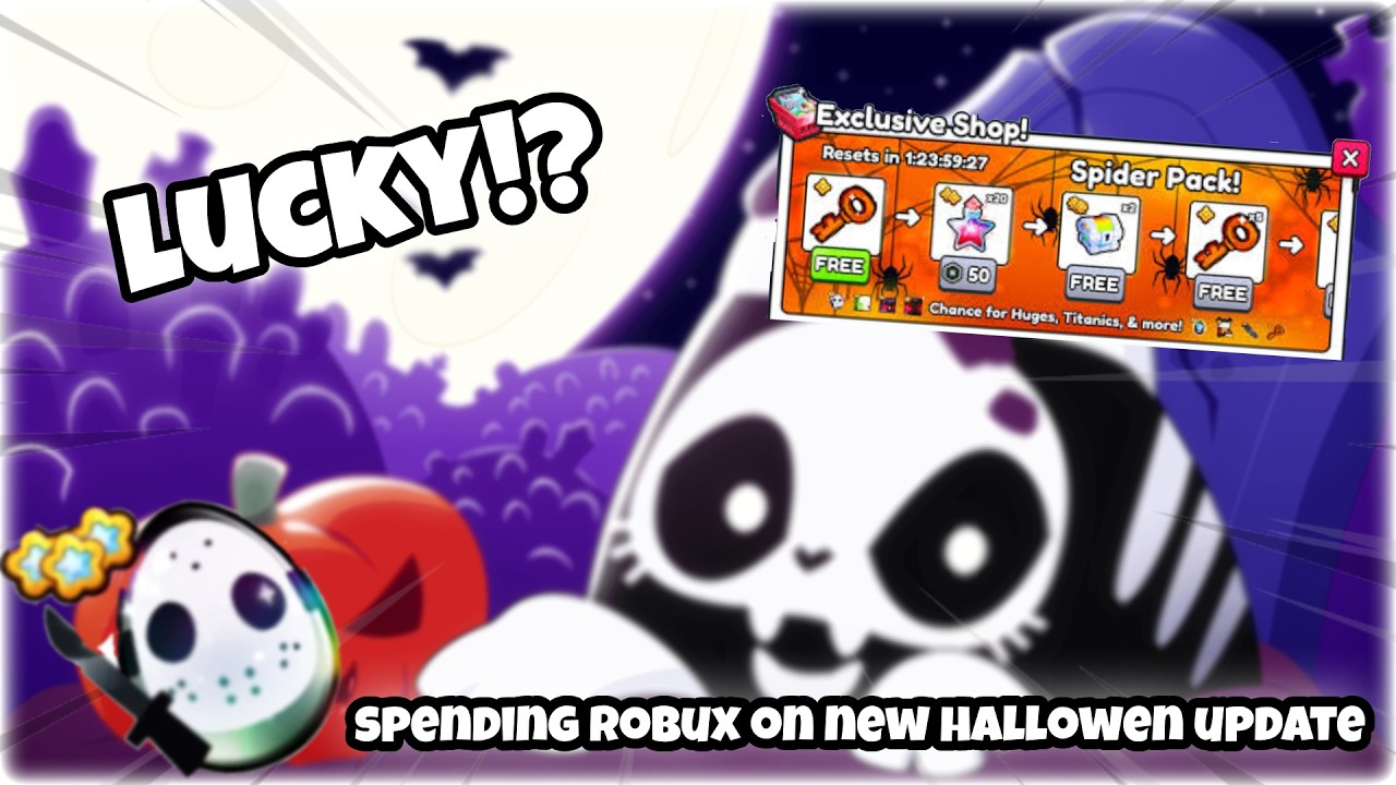 PS99| SPENDING ROBUX ON NEW HALLOWEEN UPDATE! PS99! ROBLOX - YouTube