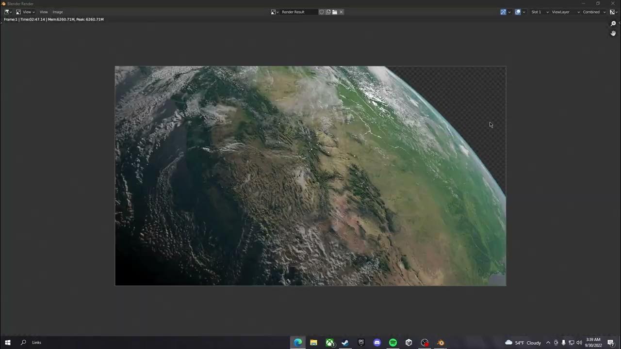 Creating A realistic earth in blender - YouTube