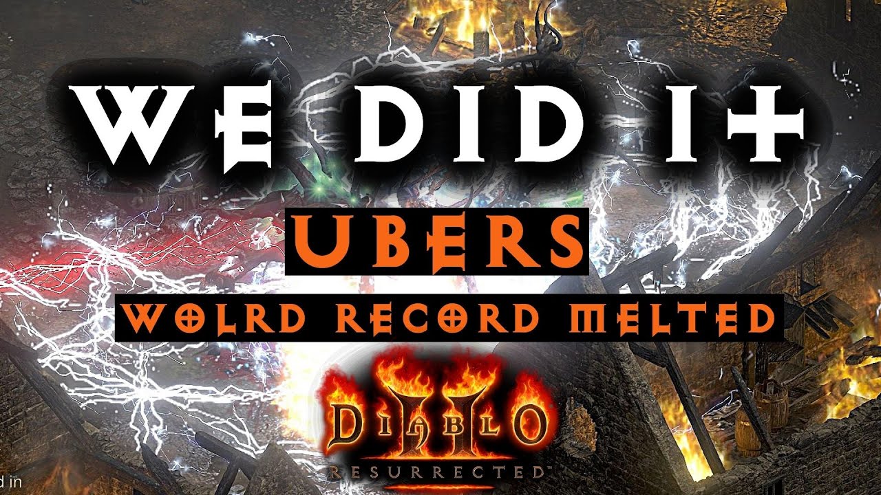 Fastest Ubers In Diablo History - D2R Mosaic Assassin MELTS Ubers World ...