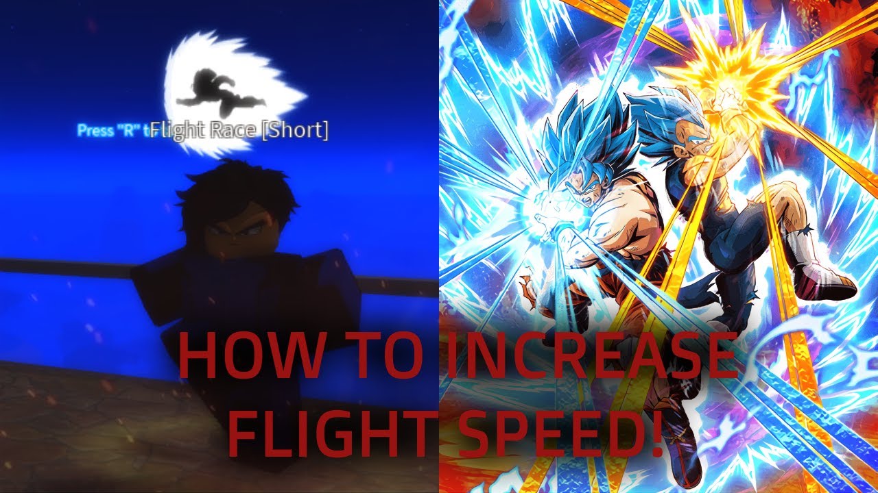 HOW To Increase FLIGHT SPEED In DBFR! - YouTube