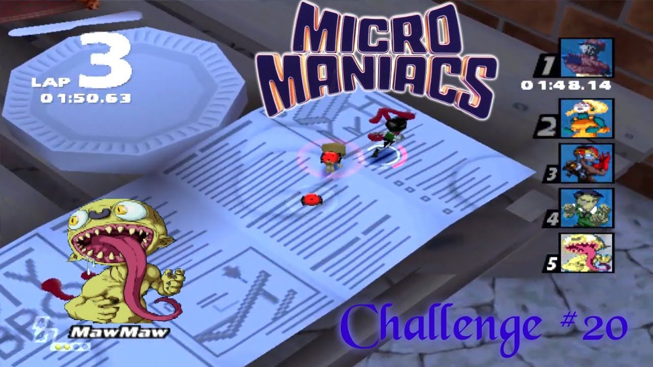 Micro Maniacs Challenge #20 MawMaw - YouTube