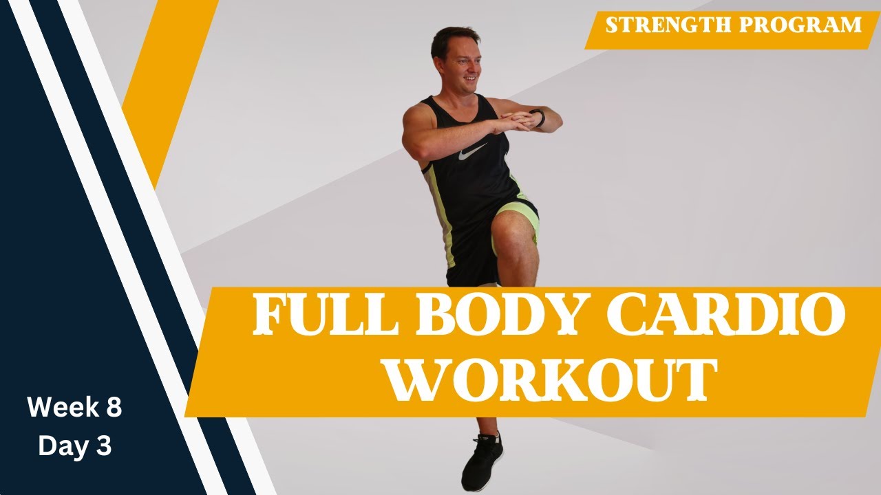 30 Min FULL BODY CARDIO | Home WORKOUT | NO EQUIPMENT | Week 8 Day 3 ...
