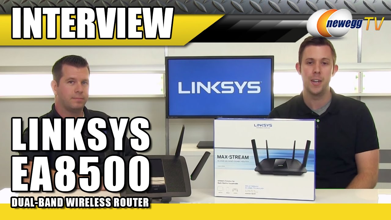 Linksys Dual-Band Wireless Router Interview - Newegg TV - YouTube