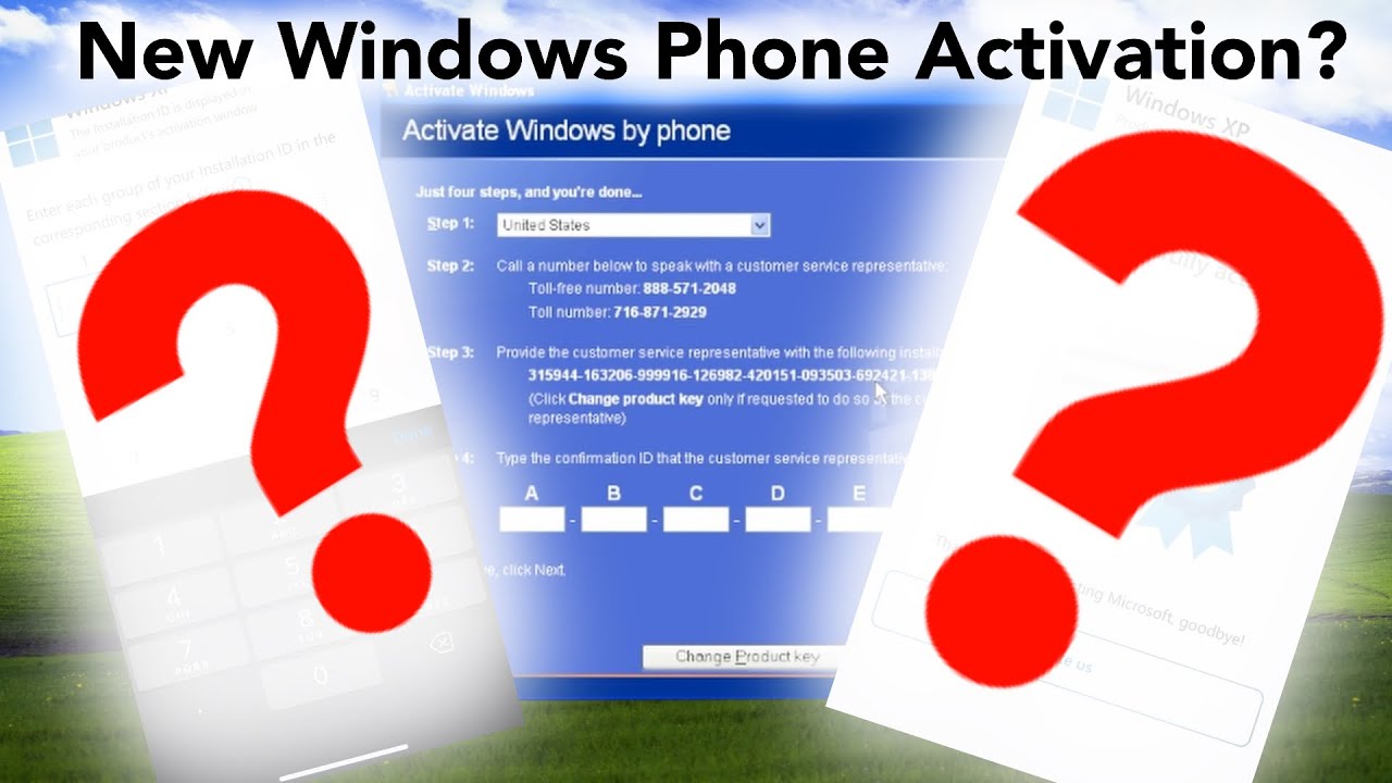 NEW WAY to Activate Windows through Phone Activation!?!? - YouTube