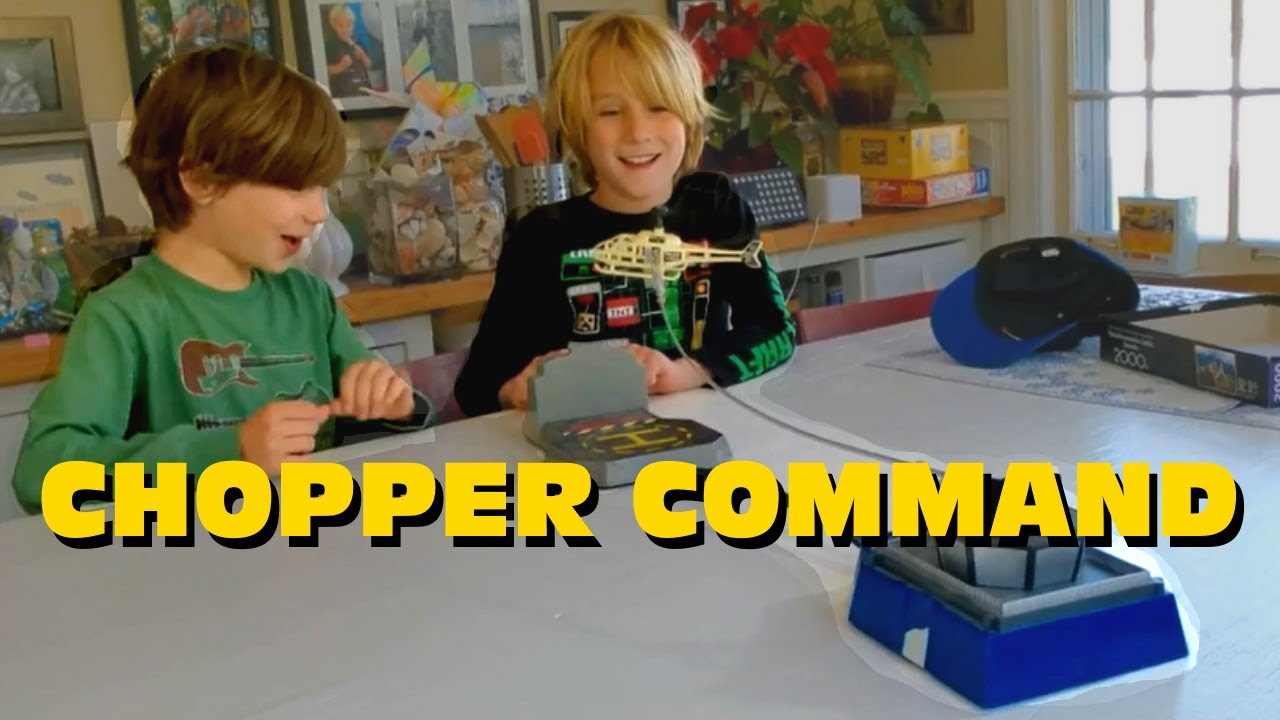 Retro Toy Review Chopper Command - Mattel Vertibird Helicopter Toy ...