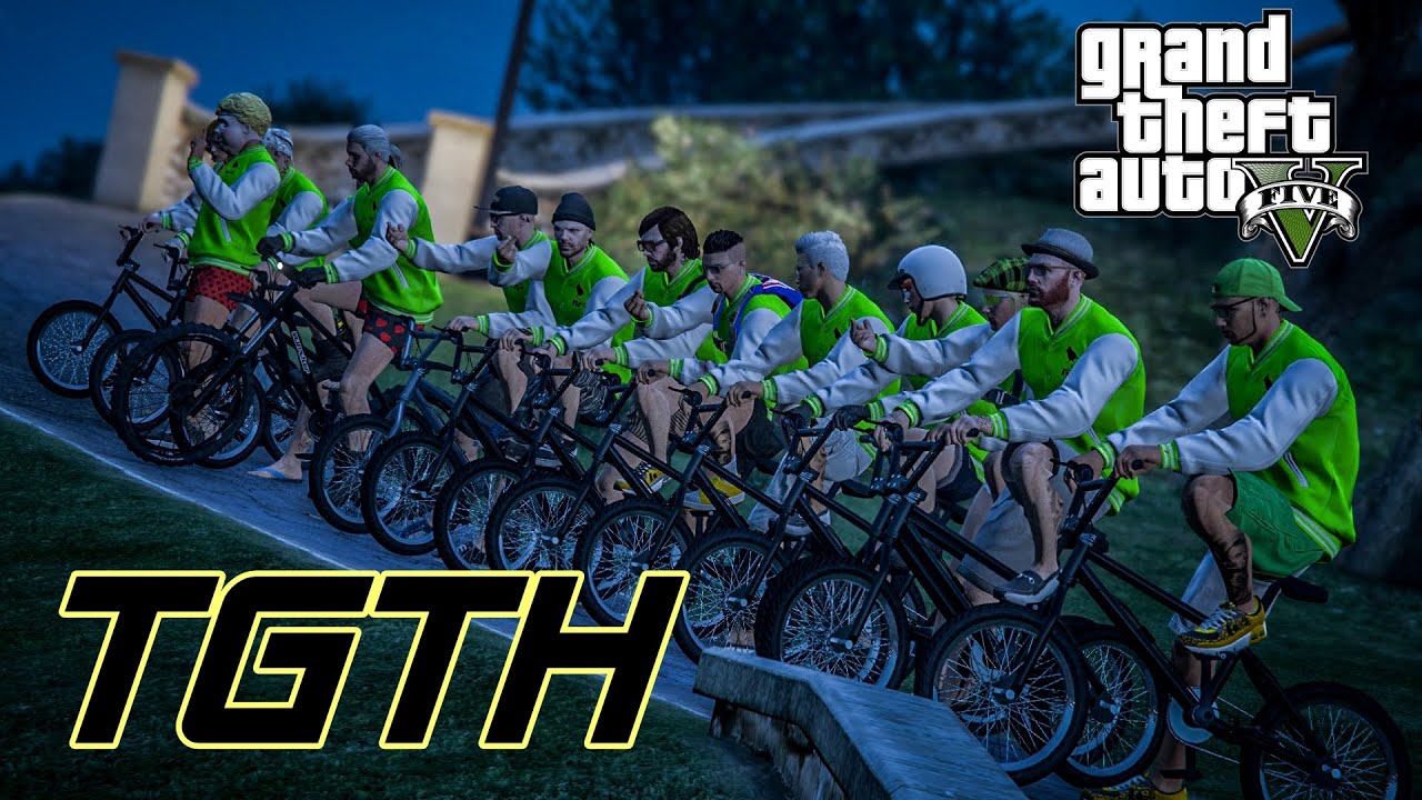 PojzPlaza - TGTH ปั่นปั่น..จักรยานกันน 1080p GTAV ONLINE - YouTube