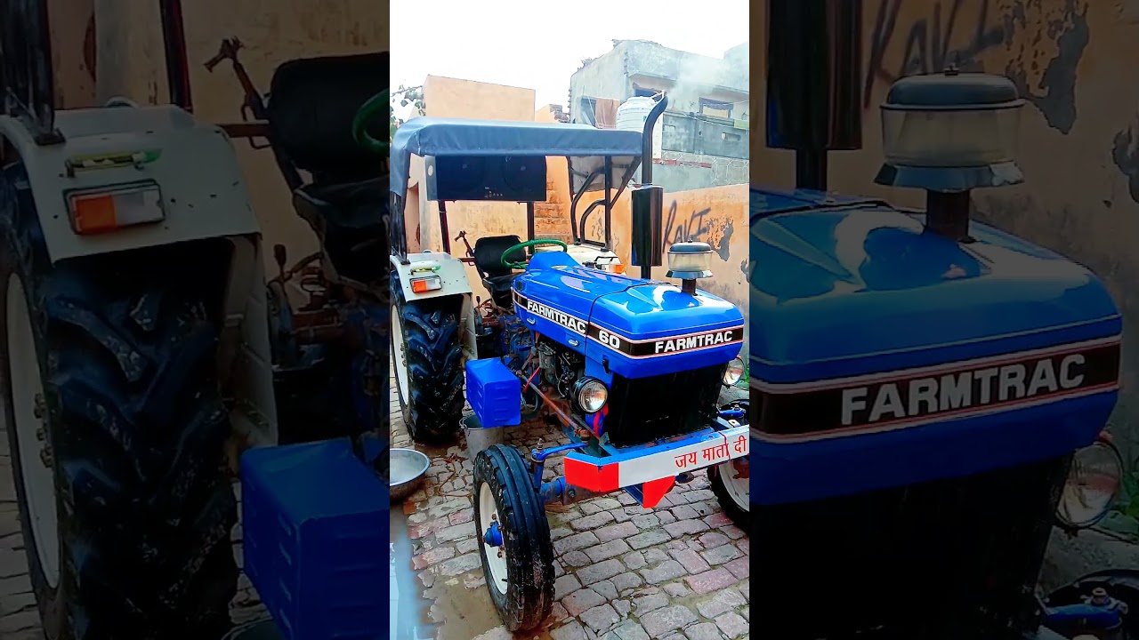 Farmtrac 60 Remote control Old model 2021 - YouTube