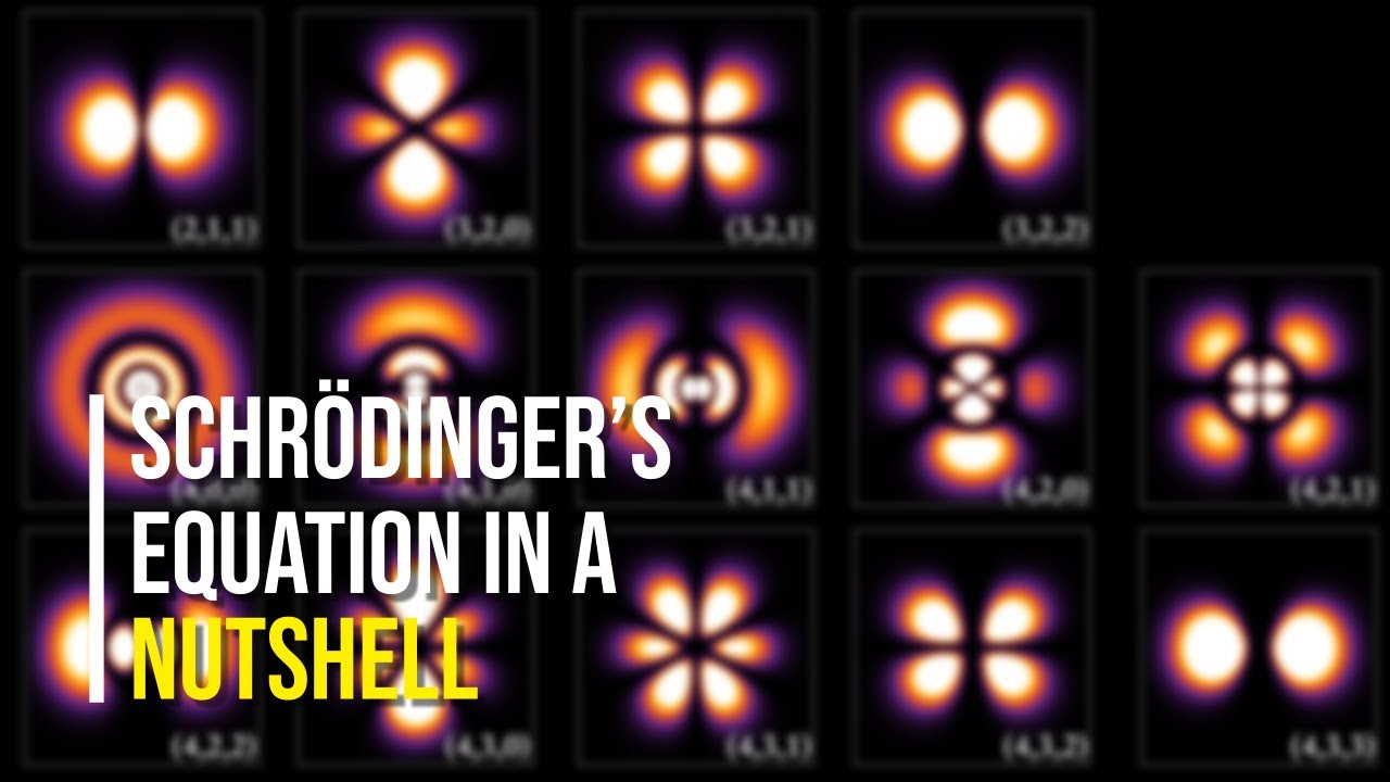 The Schrödinger Equation In A Nutshell - YouTube