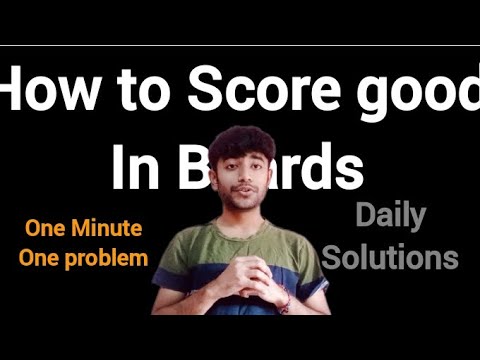 How to score good in boards in just one month||Stepwise guide (Tip:1 ...