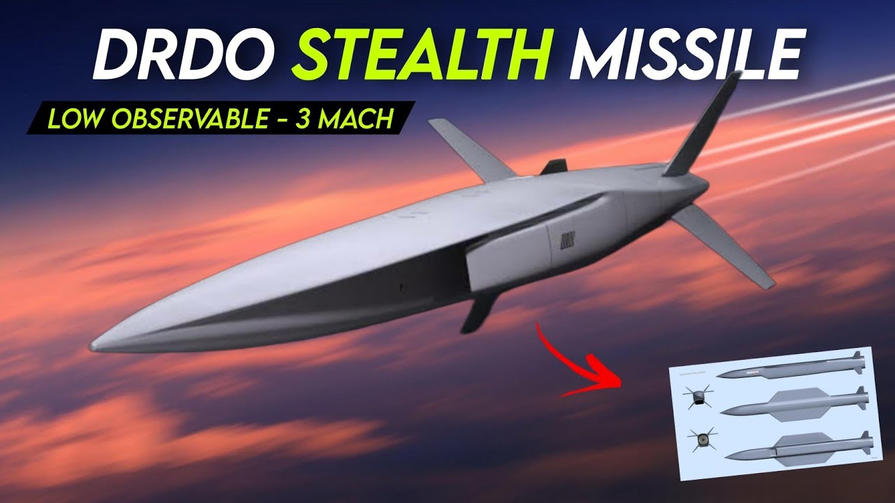 Low observable cruise missile | seeker - Aesa | Body - stealthy - YouTube