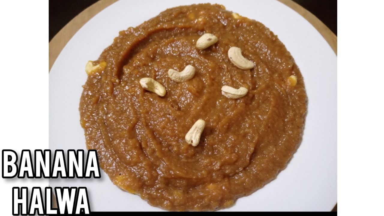banana halwa recipe/ nenthara pazham halwa/ eid recipes/south indian ...