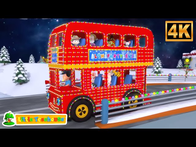 Merry Christmas Wheels on the Bus | Fun Holiday Song for Kids - Videos ...