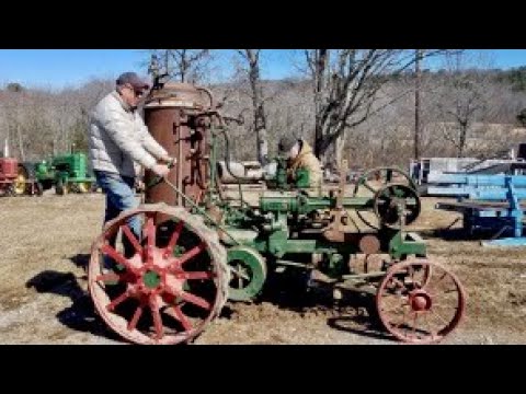 Homemade Steam Traction Engine - YouTube