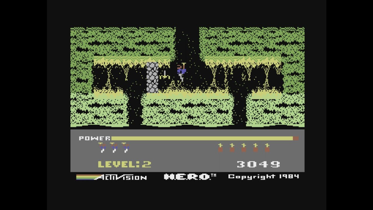 H.E.R.O. - Helicopter Emergency Rescue Operation (C64 Longplay) - YouTube