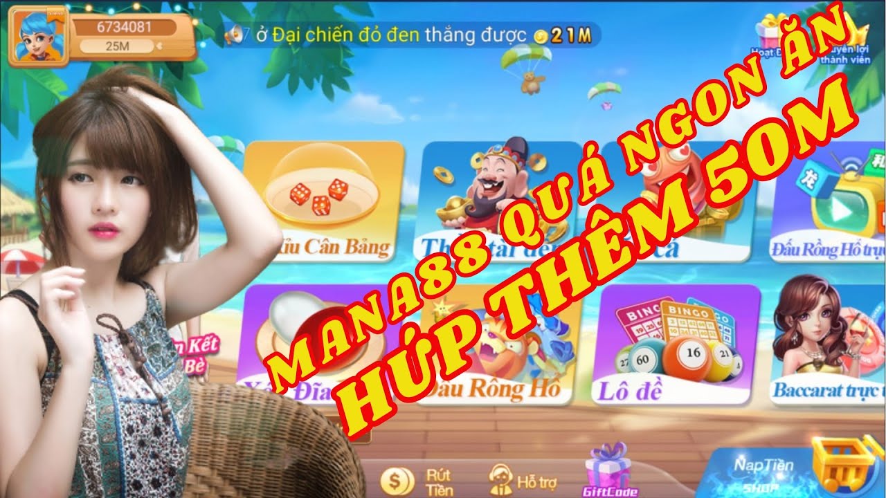 MANA88| GAME VẪN LỖI TÍCH CỰC HÚP TIỀN #mmwin #68gamebai #biendo - YouTube