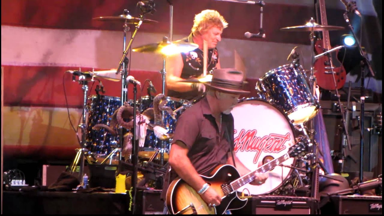 Ted Nugent "Wang Dang Sweet Poontang" Artpark, Lewiston NY Aug 16 2011 ...