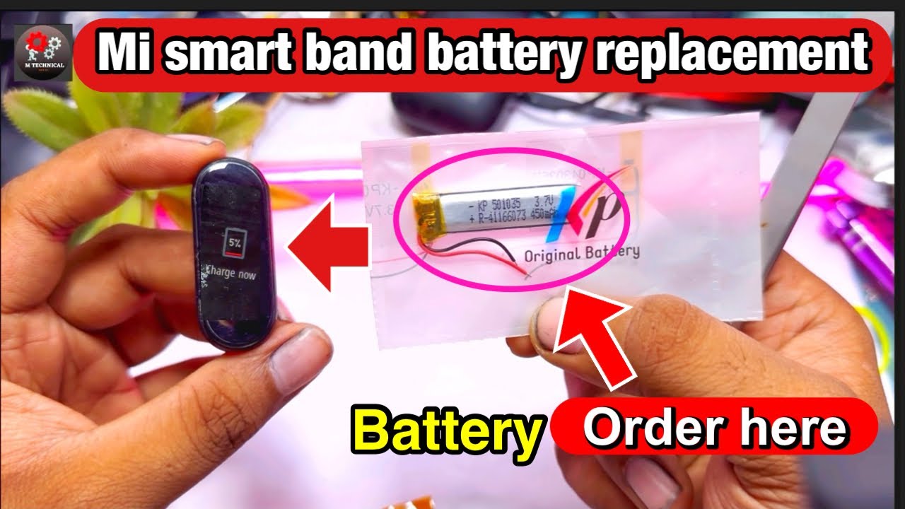 How to repair mi band battery replacement || mi band teardown and ...