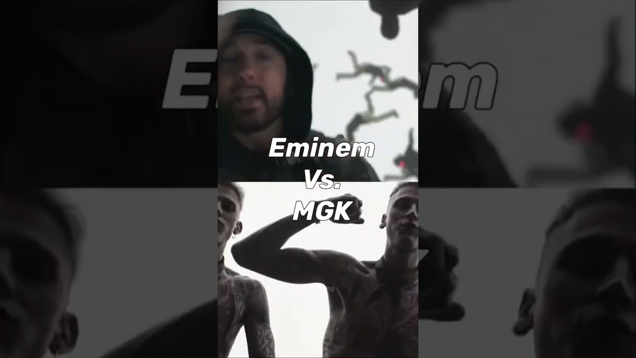 Eminem diss Mgk - YouTube