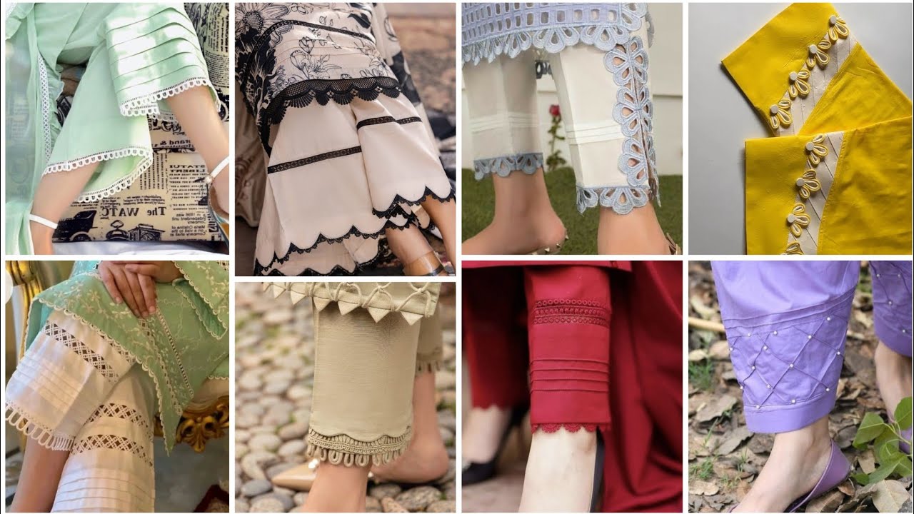 Trouse designs |new stylish trouser designs/ trouser ka design 2024 ...