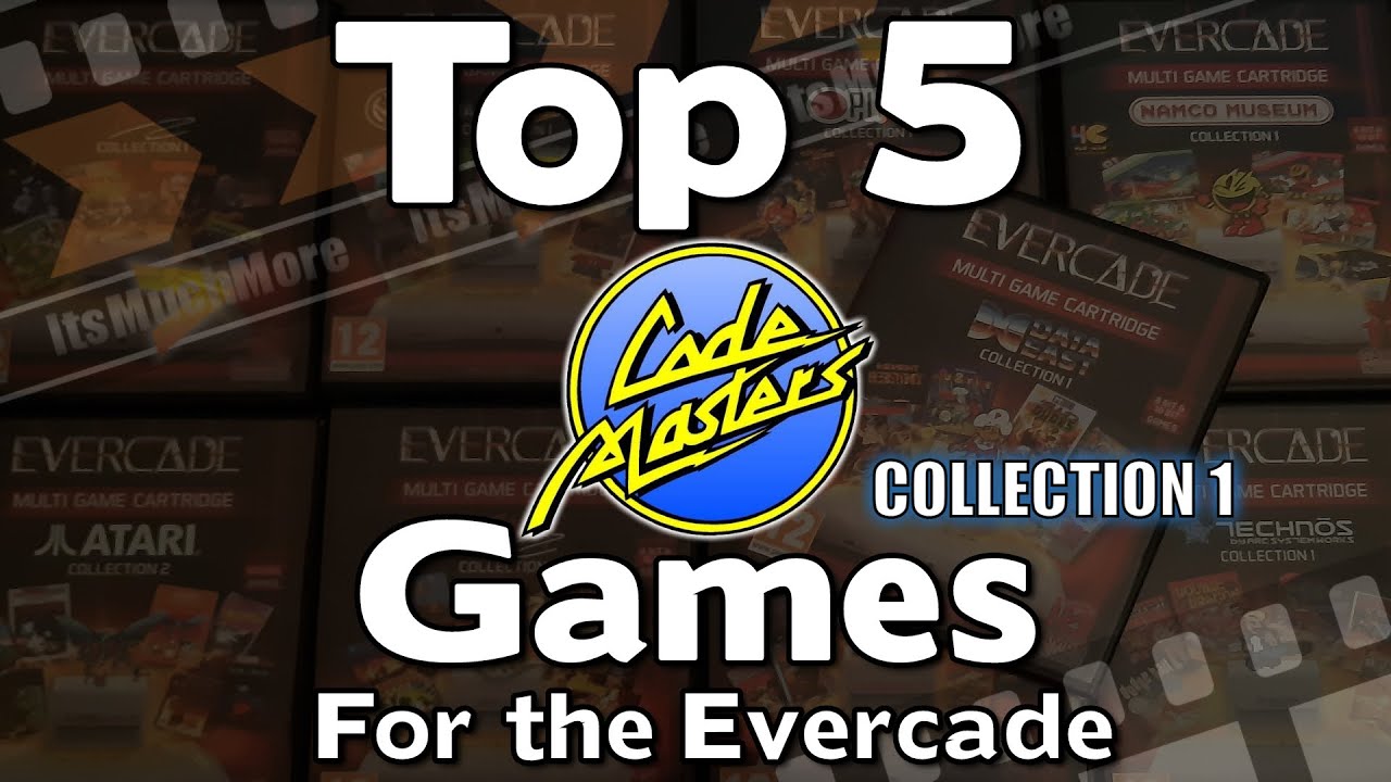 Evercade - Top 5 Codemasters Games Collection 1 - YouTube