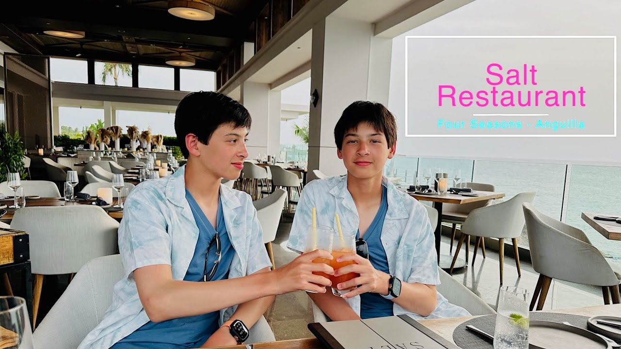 The2Woodies - ANGUILLA: SALT RESTAURANT at the FOUR SEASONS - YouTube