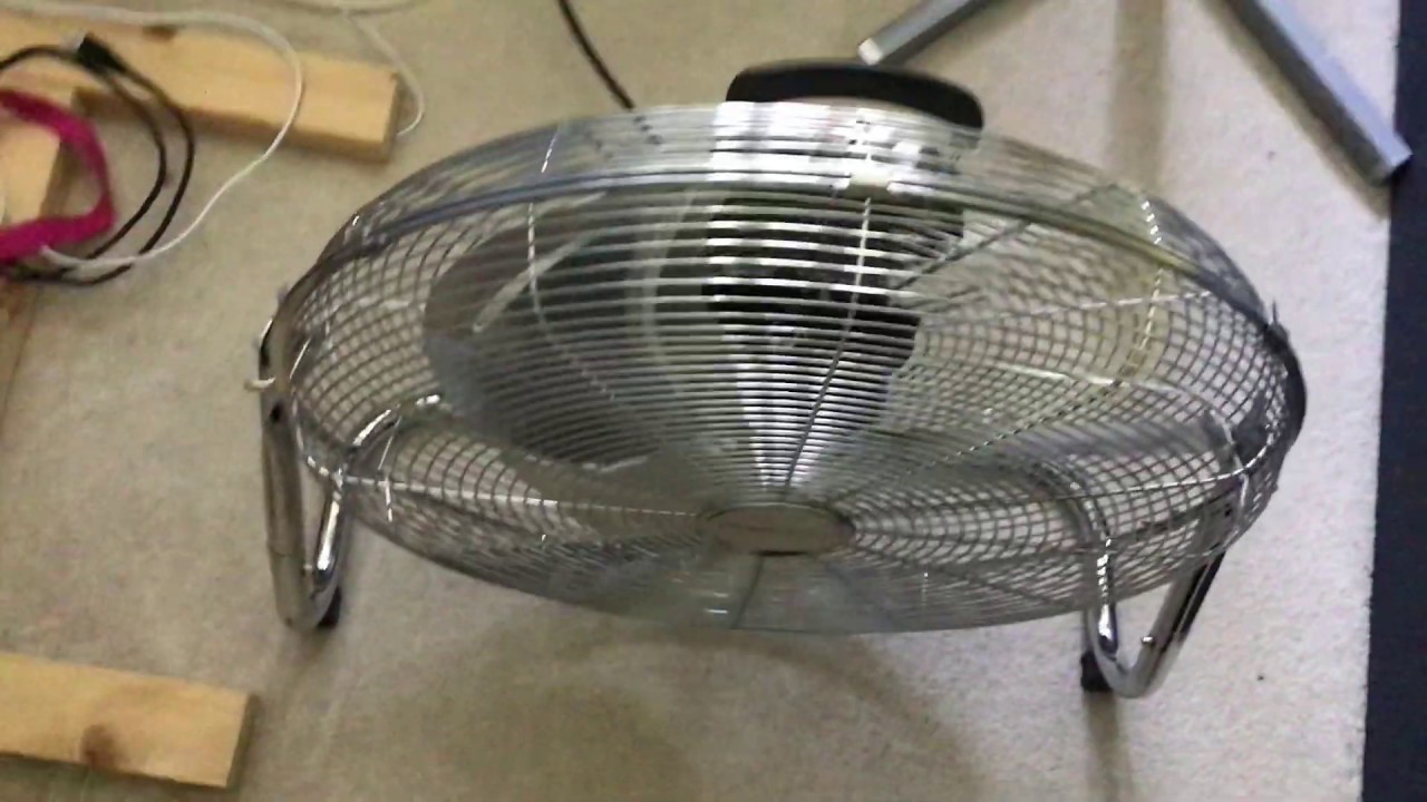 This is the 2019 pro breeze 20 inch high velocity floor fan - YouTube