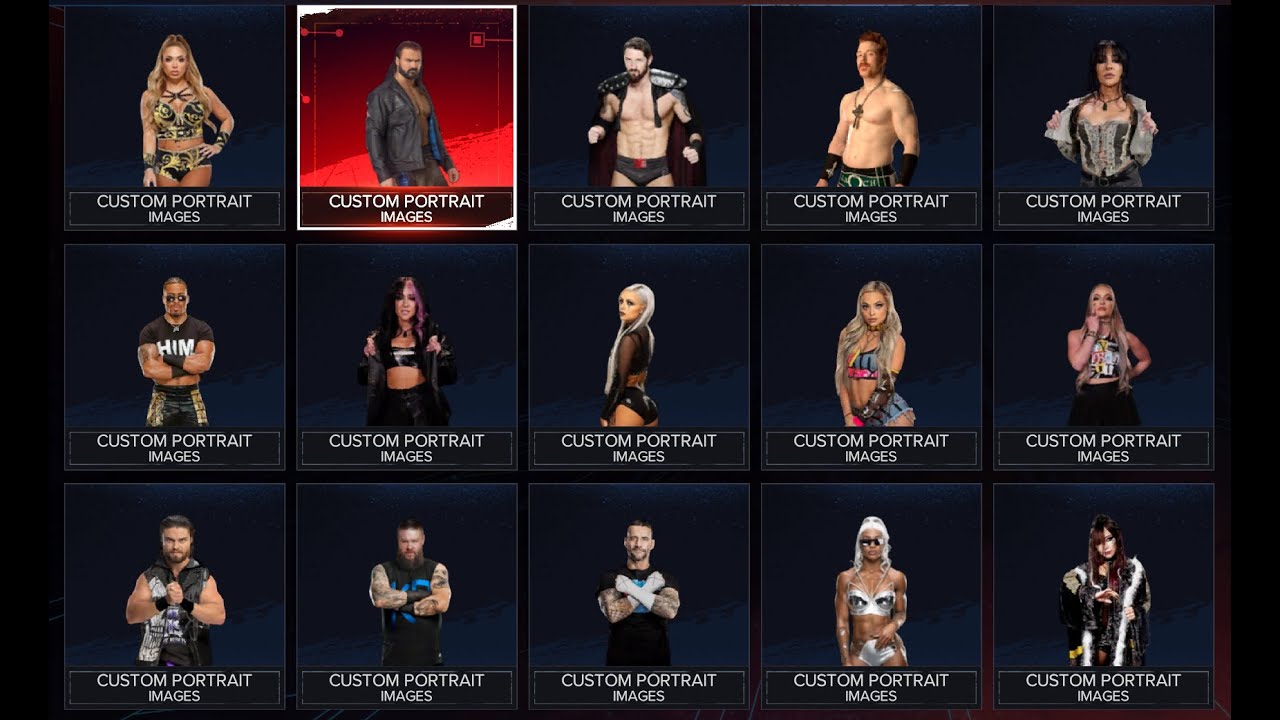 WWE 2K25 HOW TO CHANGE WRESTLERS RENDER - YouTube