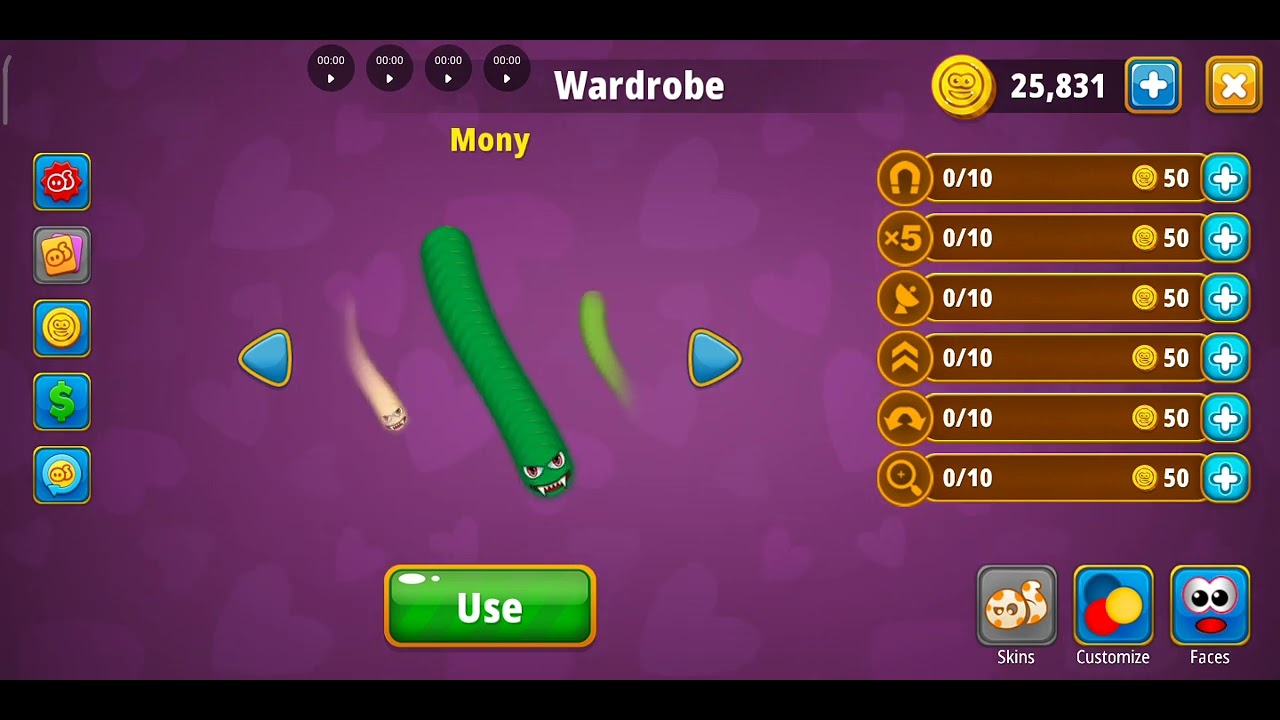 collection of snake game - YouTube