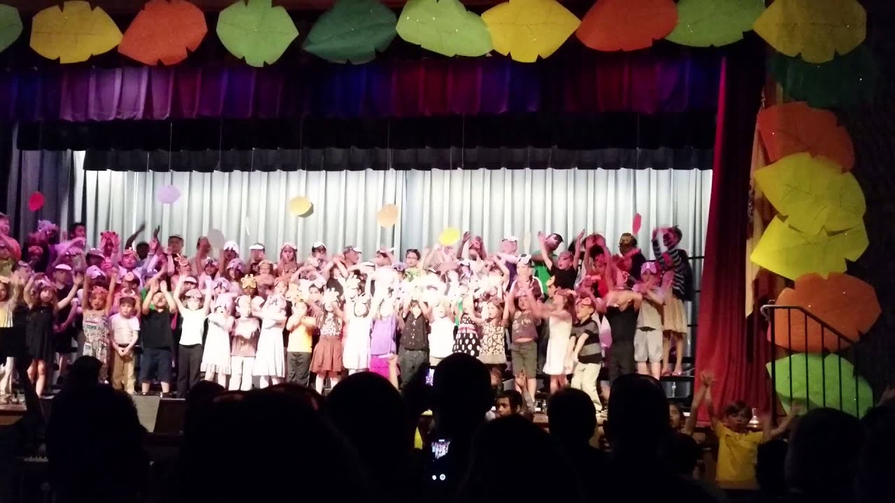 Alexis 1st Grade Concert Rumble in the Jungle - YouTube