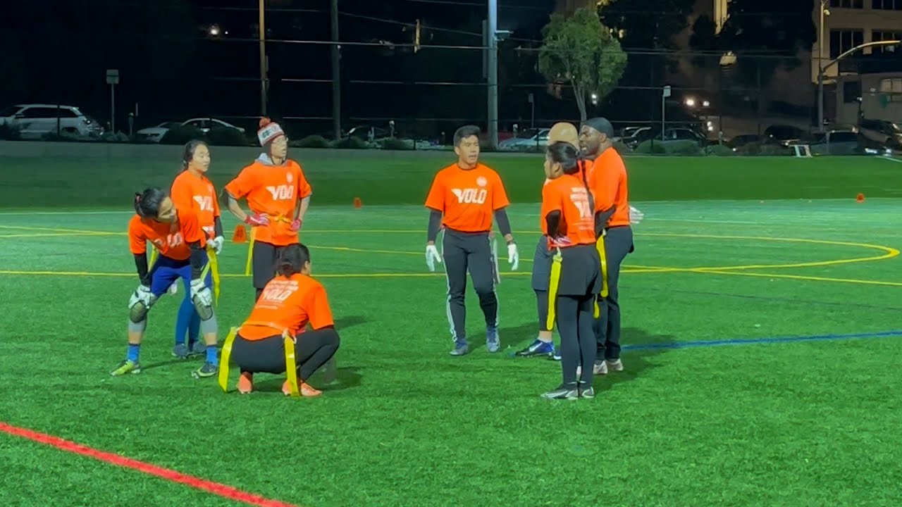 VOLO SF Flag Football That One Team 1/12/23 Highlights - YouTube