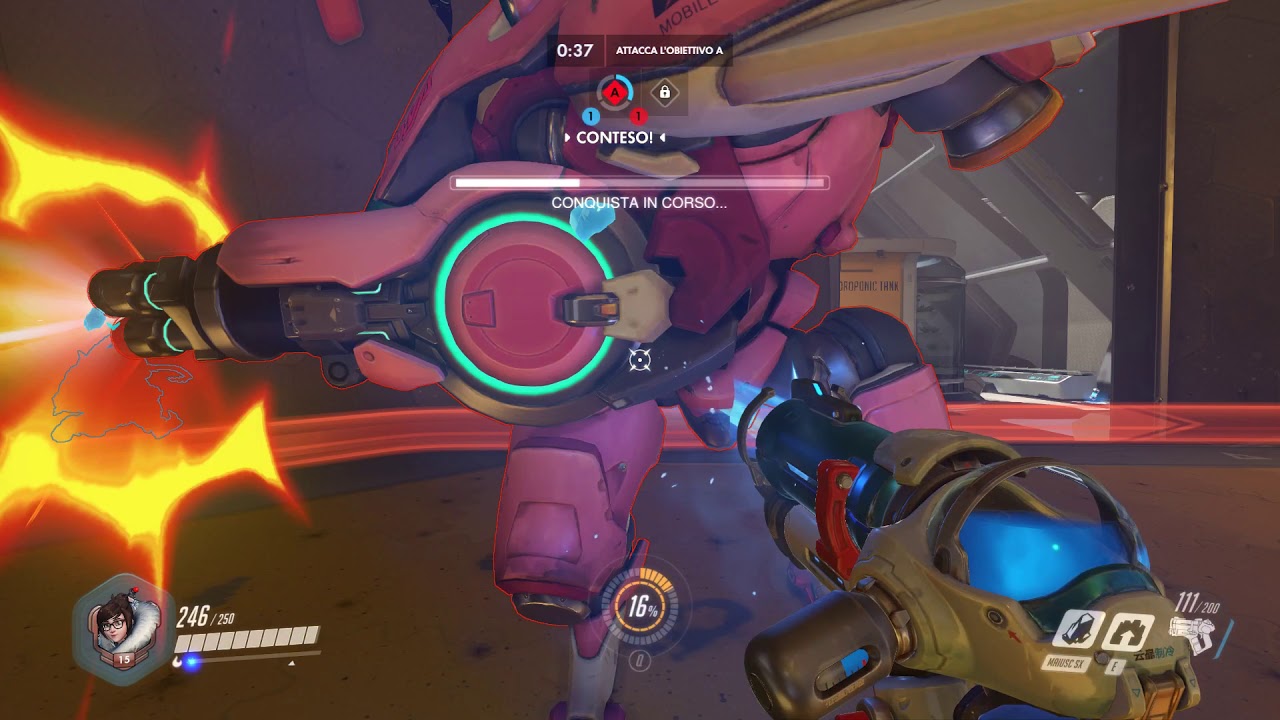 Overwatch Ice Freezer Gameplay - YouTube