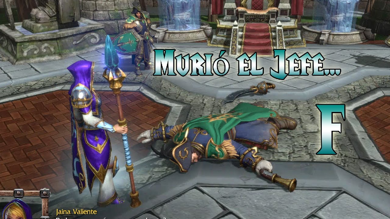 La ☠️MUERTE☠️ de Daelin Valiente😭 (Almirante Proudmoore Cinemática ...