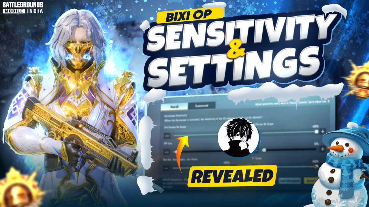 Bixi Op SENSITIVITY & SETTINGS | BIXI OP All Settings Revealed | Five ...