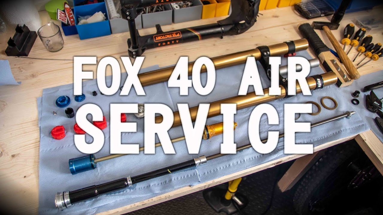 FOX 40 AIR - Federgabelservice - YouTube