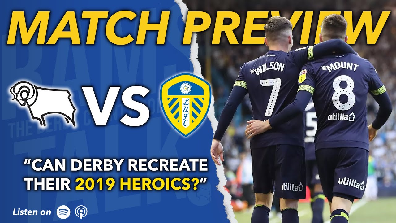 Leeds United vs Derby County (A) Preview w/ Billy Reid - YouTube