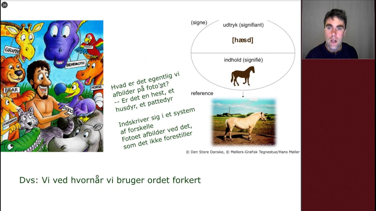 Tegn, udtryk, betydning - YouTube