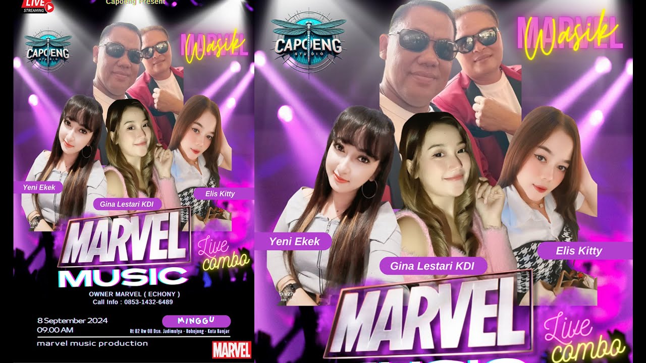 Live Perform Season SIANG MARVEL Entertainment the Wedding Siti & Anggi ...