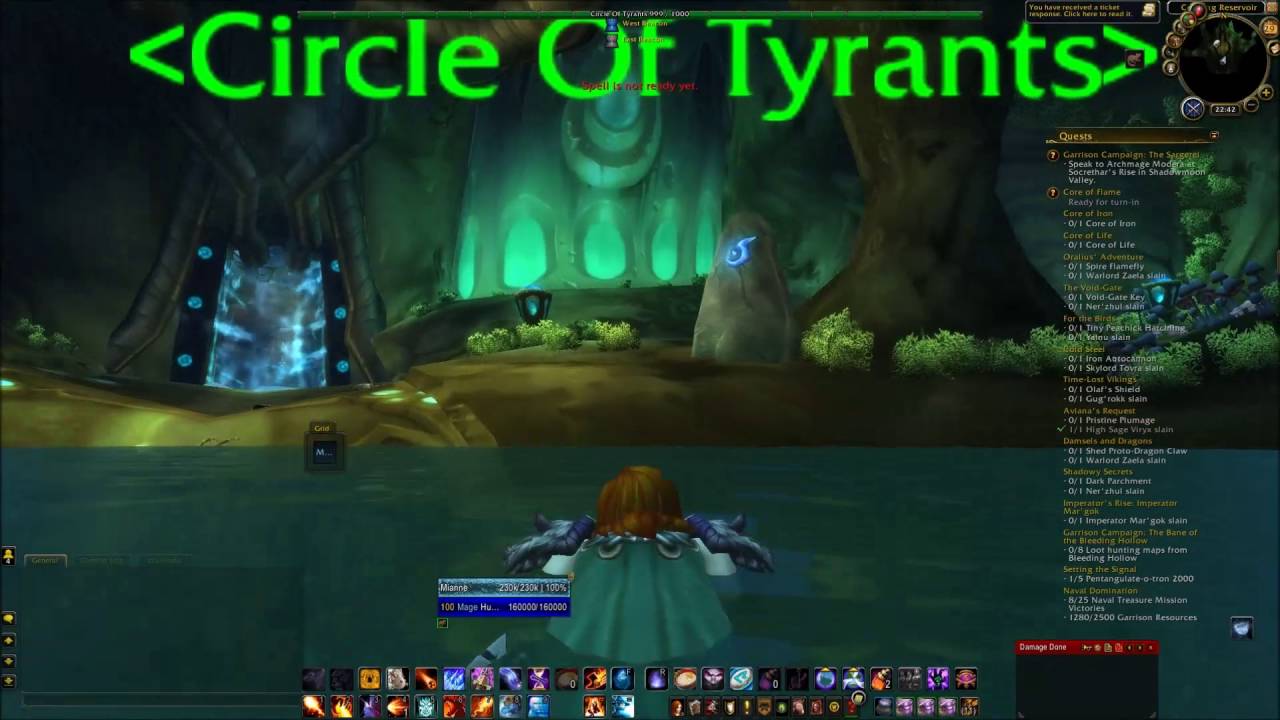 How To Get To WoW Instance Coilfang Reservoir - YouTube