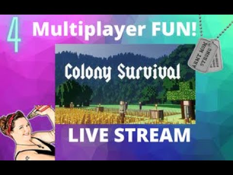 Colony Survival Multiplayer Gameplay I Walkthrough I Let's Play Updates ...