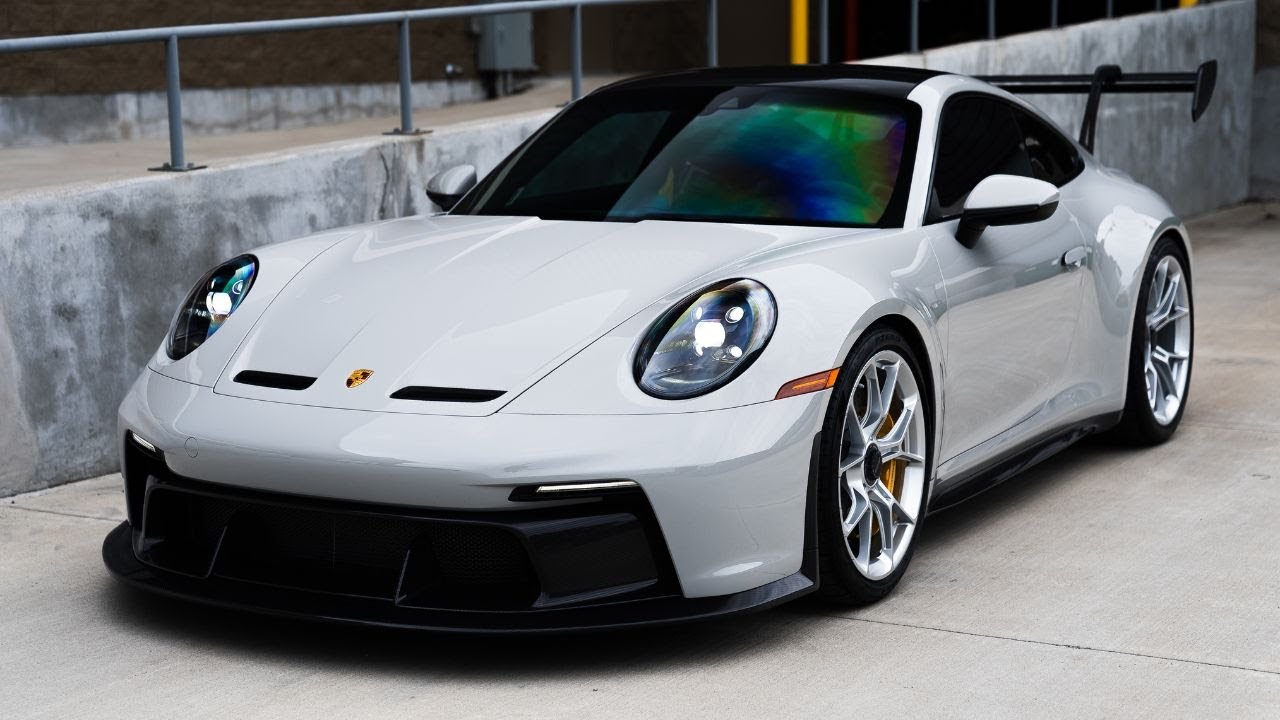 ADRO 992 GT3 Aero Installation - YouTube