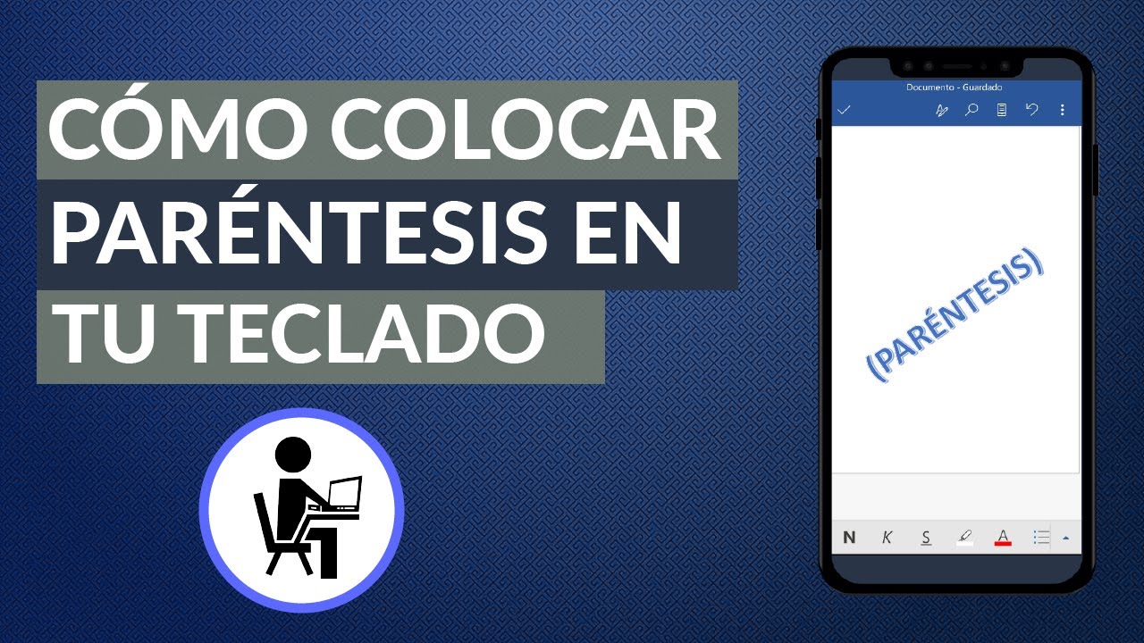 Cómo Poner o Hacer el Signo de PARENTESIS en el Teclado del PC - YouTube