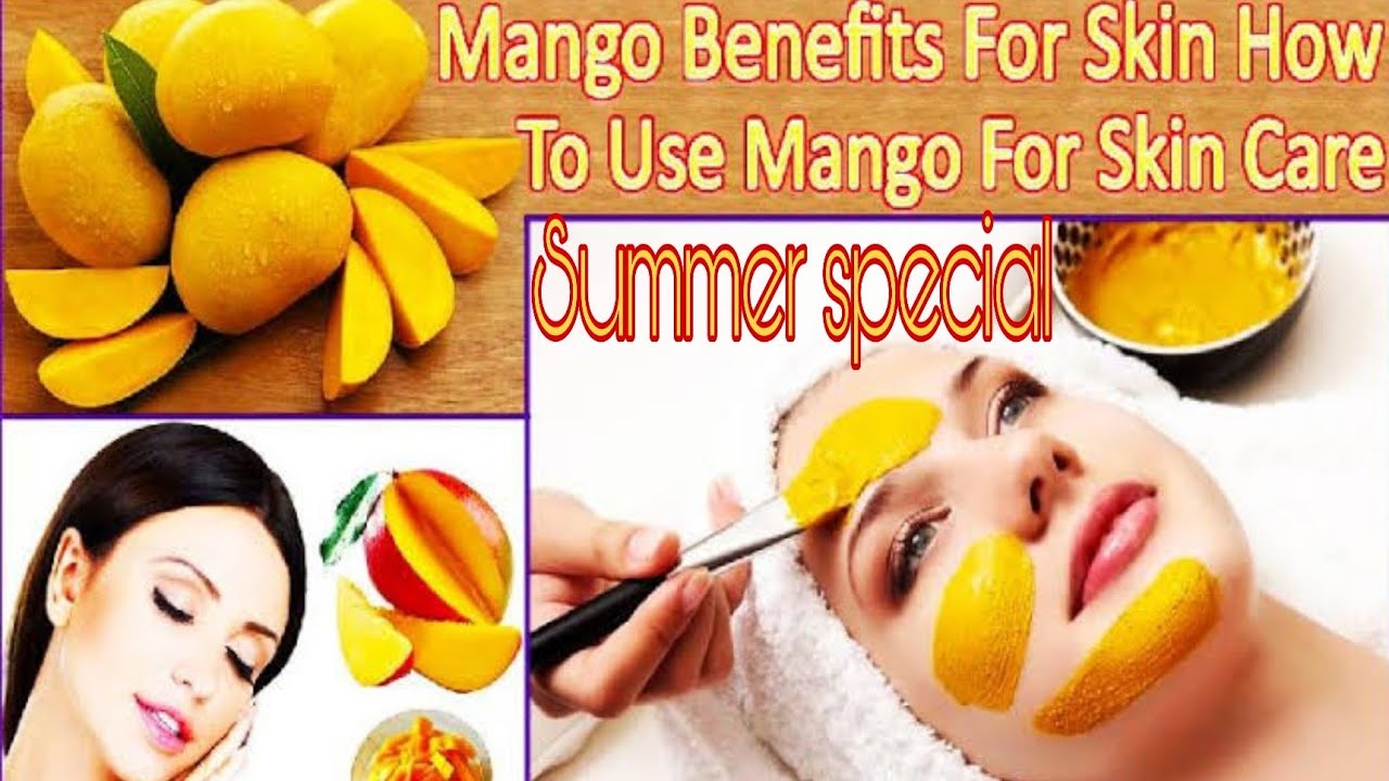 Summer special Mango facial ll Natural skin lightening pack - YouTube