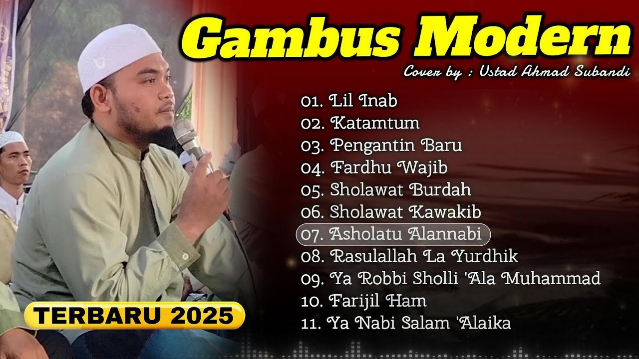 Full Album USTAD AHMAD SUBANDI Gambus dan Sholawat Terbaru 2025 - YouTube