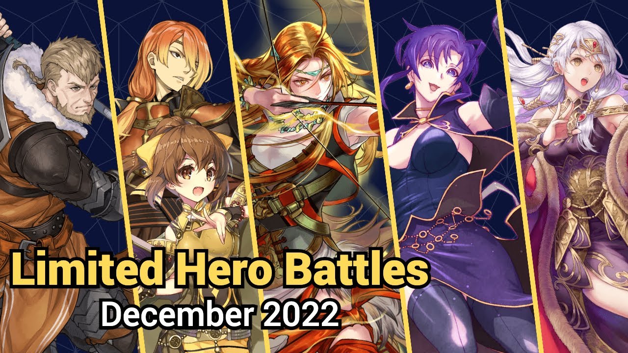 [FEH] December 2022 Limited Hero Battles! - YouTube