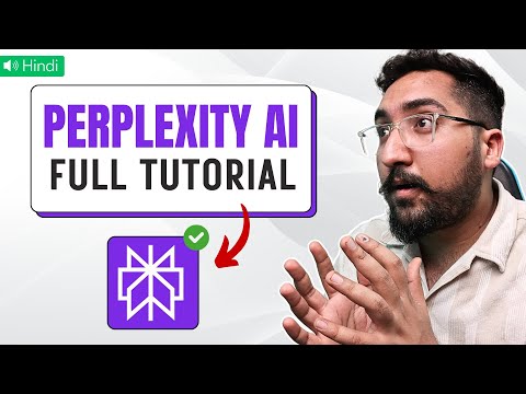 Perplexity Ai Full Tutorial In Hindi - You Will NEVER use GOOGLE Again!