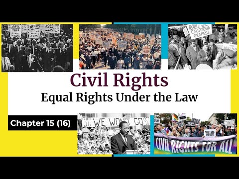 Chapter Overview of Civil Rights and Chapter 15 (16) - YouTube
