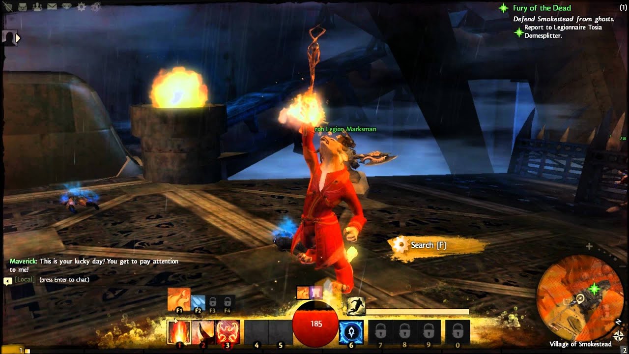 GW2 - My Charr Elementalist - YouTube